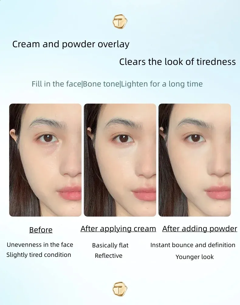 TIMAGE CAITANG Master Series 2 Texture Highlight Cream Palette Taste ...