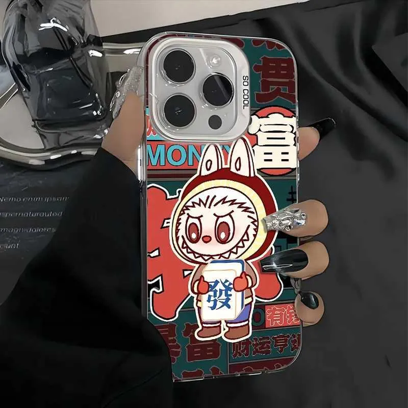Metal Cartoon Water Resistant Dustproof Phone Case for iPhone 16 15 14 ...