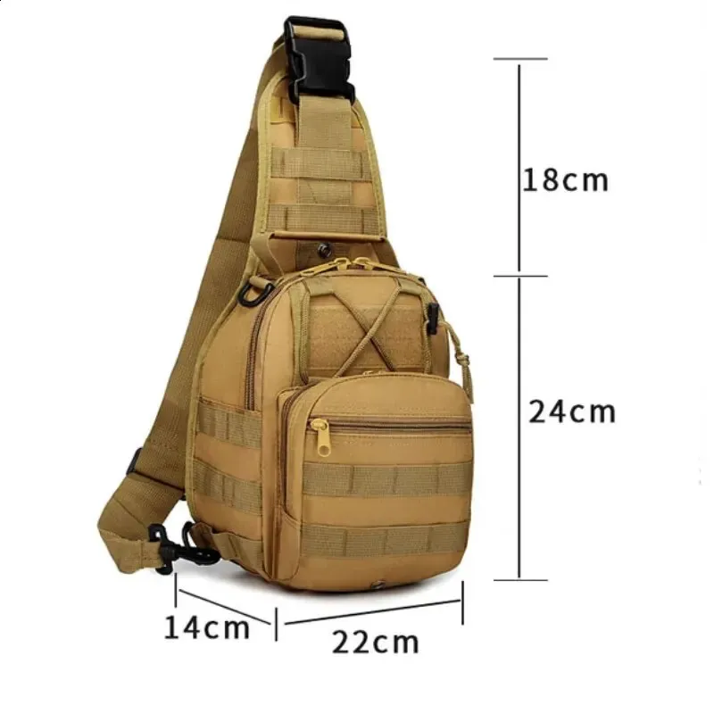 Tactical Military Chest sling bag women
