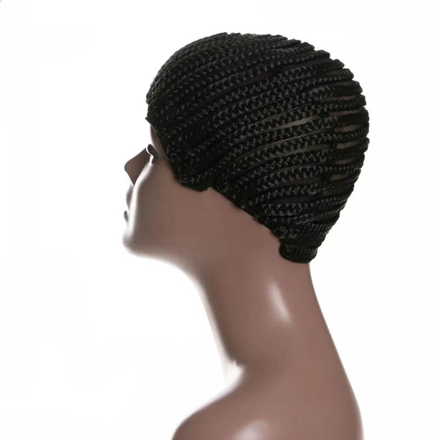 Wig Caps For Wigs: Braided Cornrow Style With Adjustable Strap ...