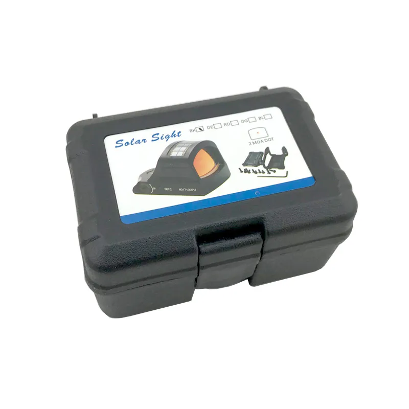 Tactical Solar Sight 2 MOA Red Dot Scope Holographic Reflex Sights With ...