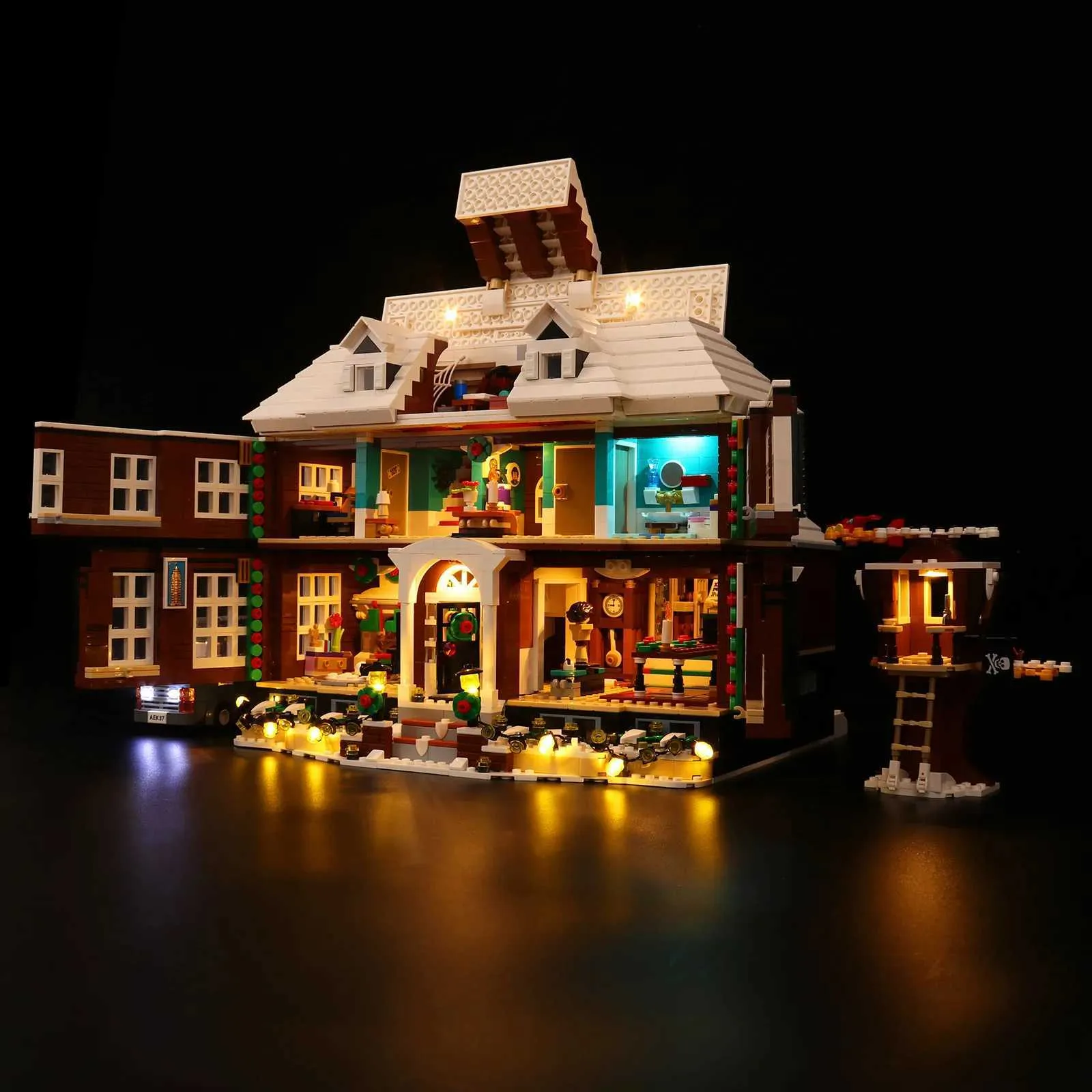 Building Blocks Mini LED Light Kit For Home Alone Set Enhance Your ...