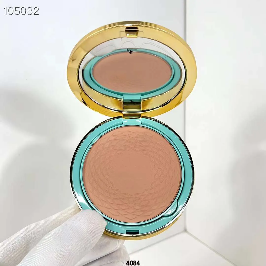 Bronzing Pressed Powder Foundation Matte Finish Makeup For Natural Glow ...
