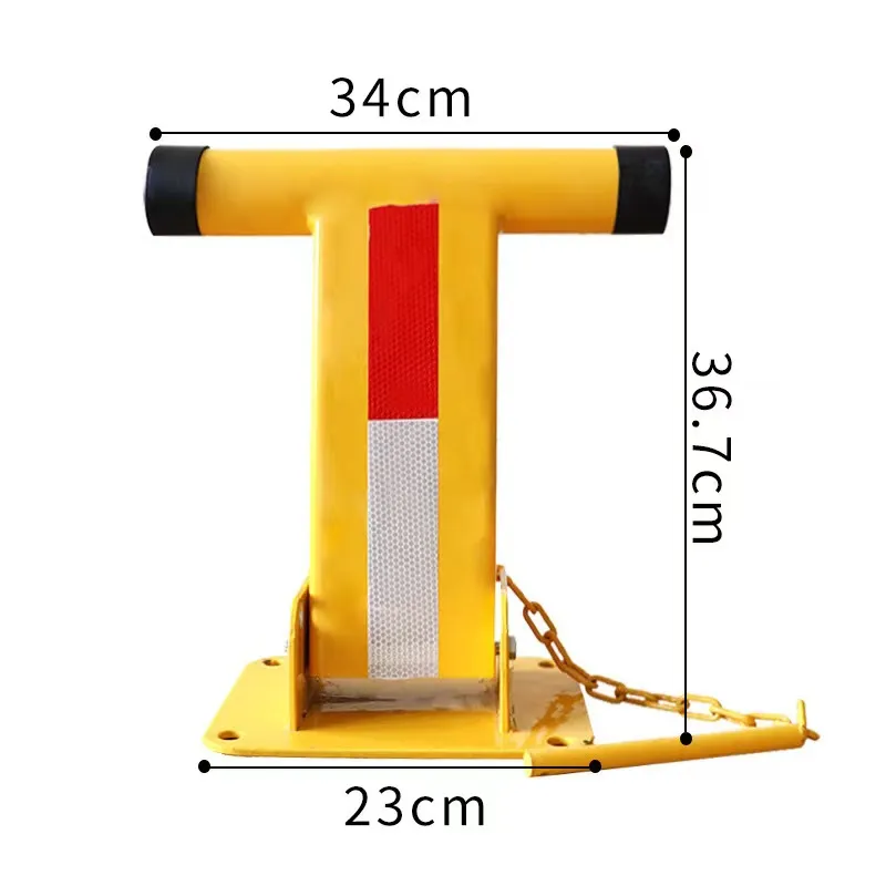 DHgate.com:Heavy-Duty Steel T-Shaped Parking Space Lock: Secure Outdoor ...