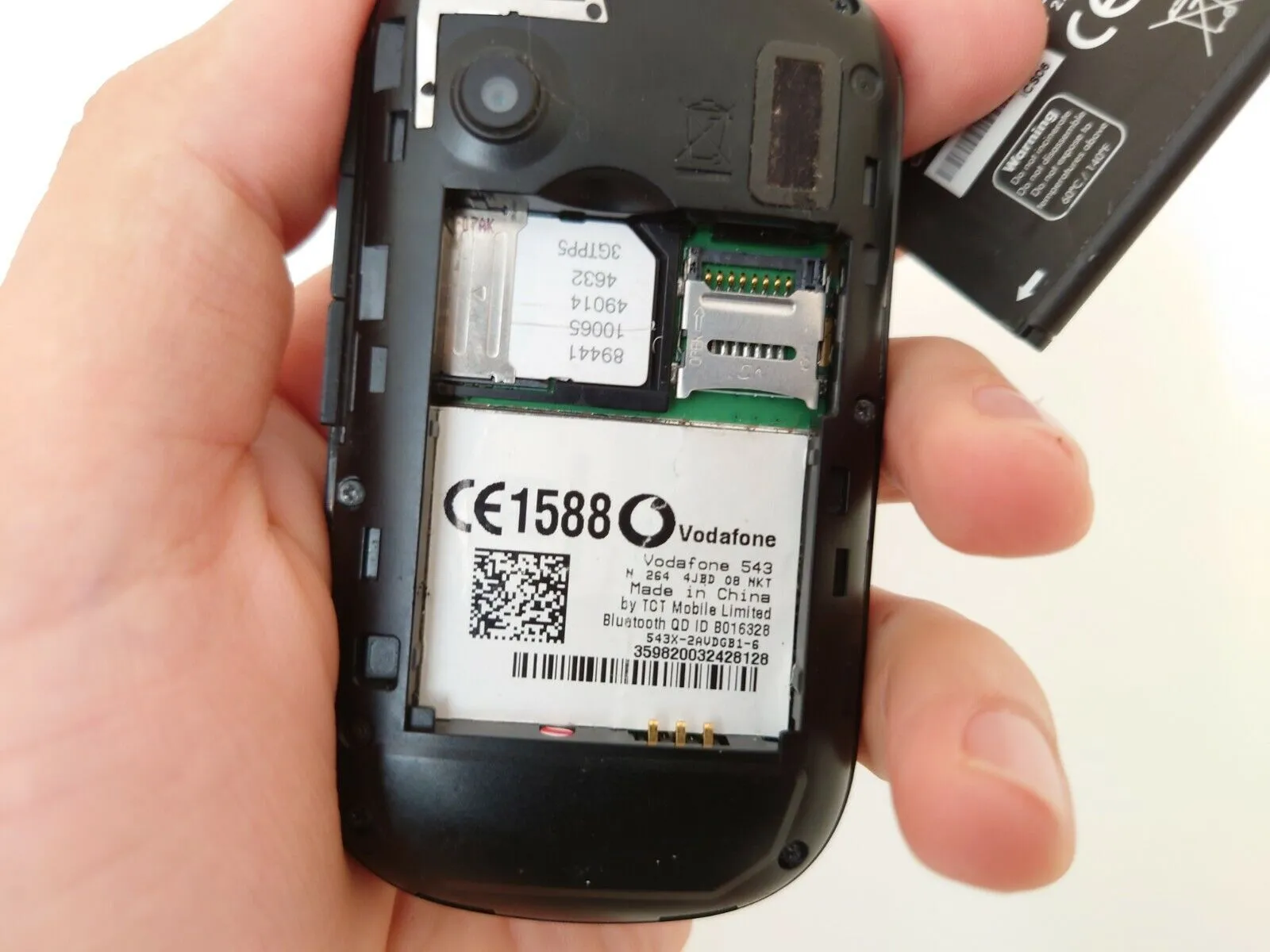 DHgate.com:ALCATEL Vodafone OT 543 Black (Unlocked) Mobile Phone small ...