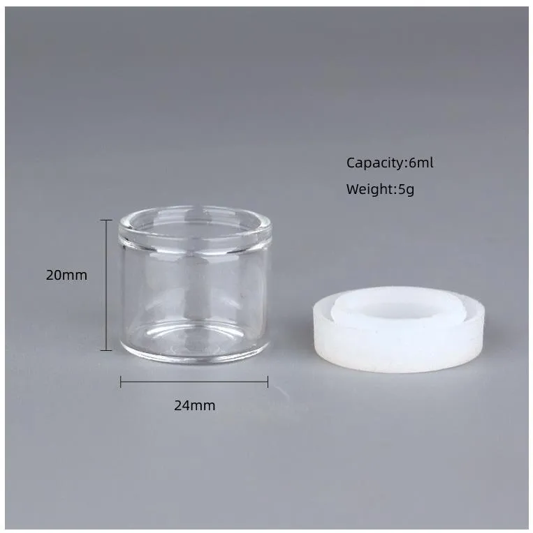 Ni02 Glass Concentrate Containers 6ml Non Stick... From Linxi2015, $168 ...