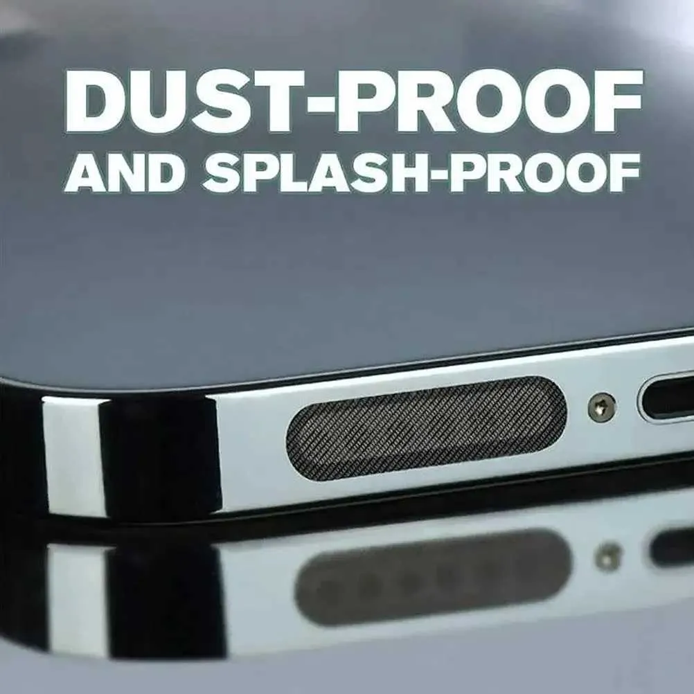 Universal Anti-Dust Phone Protection: Speaker & Headphone Mesh Stickers ...