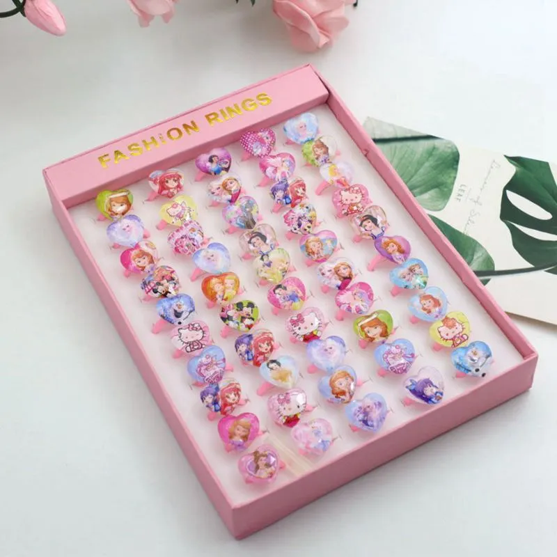 Wholesale Korean Cartoon Resin Rings 50 Pack ... From Ddmymon, $17.14 ...