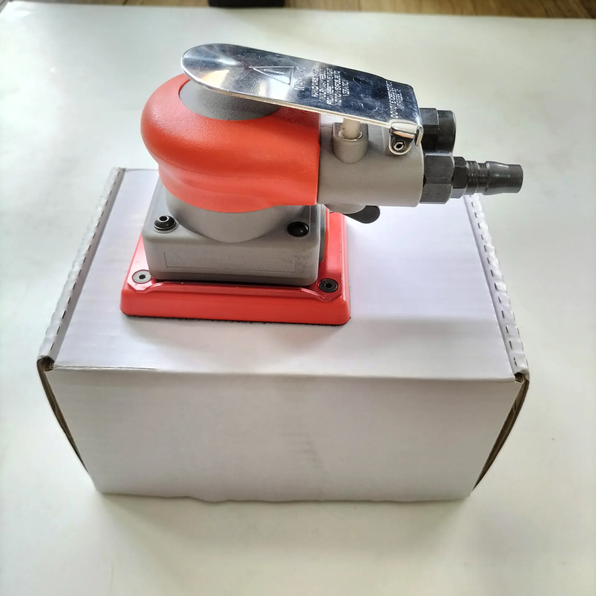 Pneumatic Square Sander 75x100mm Compact Vibration Sanding Machine For ...