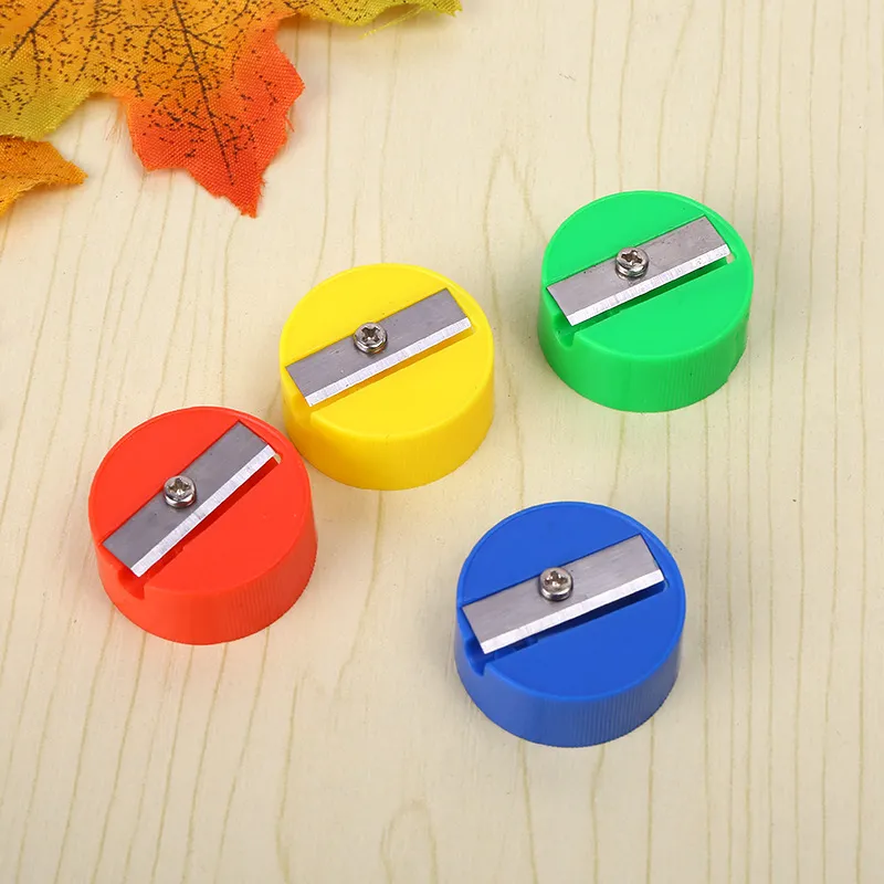 DHgate.com:Mini Pencil Sharpener for Kids, Small Round Pencil Sharpener ...