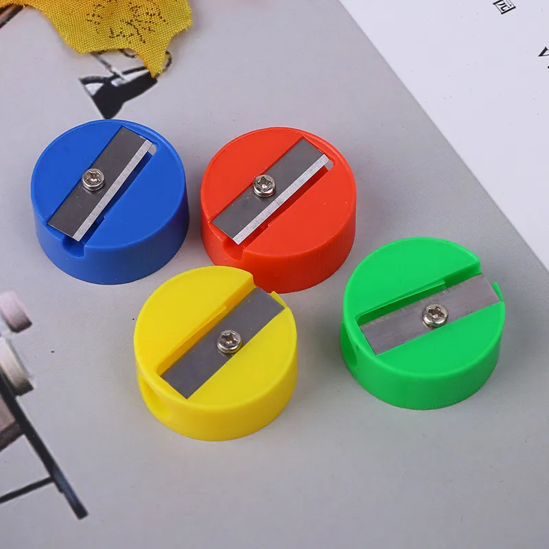 DHgate.com:Mini Pencil Sharpener for Kids, Small Round Pencil Sharpener ...