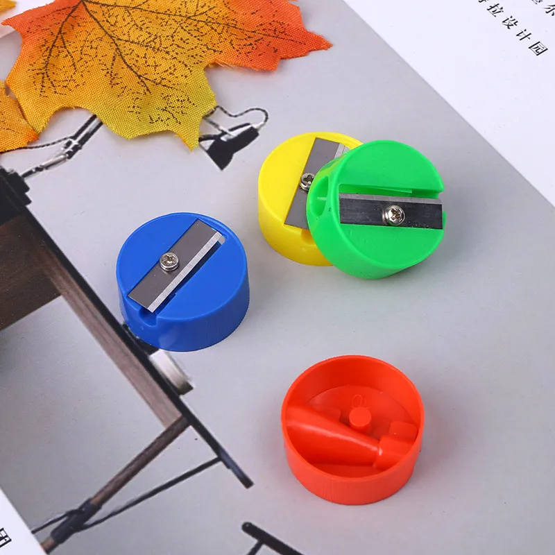 DHgate.com:Mini Pencil Sharpener for Kids, Small Round Pencil Sharpener ...