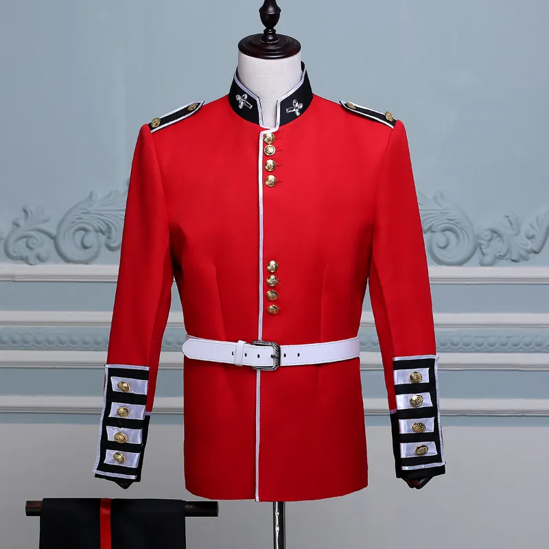 Officer Costume Inspired Red Grenadier Jacket: British Royal Guard ...