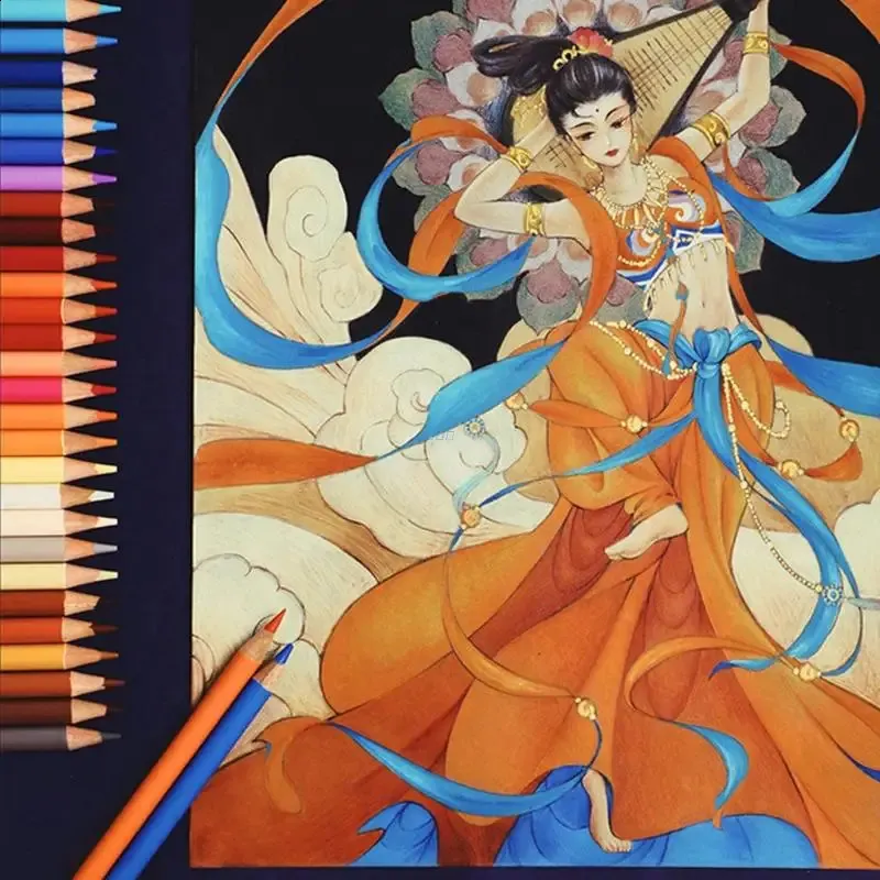 Full-Spectrum Colored Pencils: Phoenix Oriental Art Set 50 ...