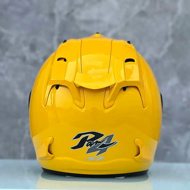 Ram4 Glossy Yellow Half Ece 2206 Helmets For Men And... From Gxmpan ...