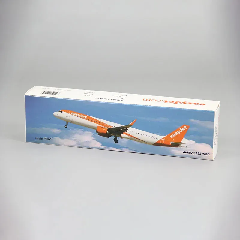 EasyJet A321NEO A320NEO 1/200 Scale Plastic Toy Airplane Model ...
