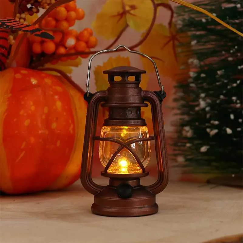 12 Scale Retro Kerosene Lantern DIY Dollhouse Christmas Home Decor ...