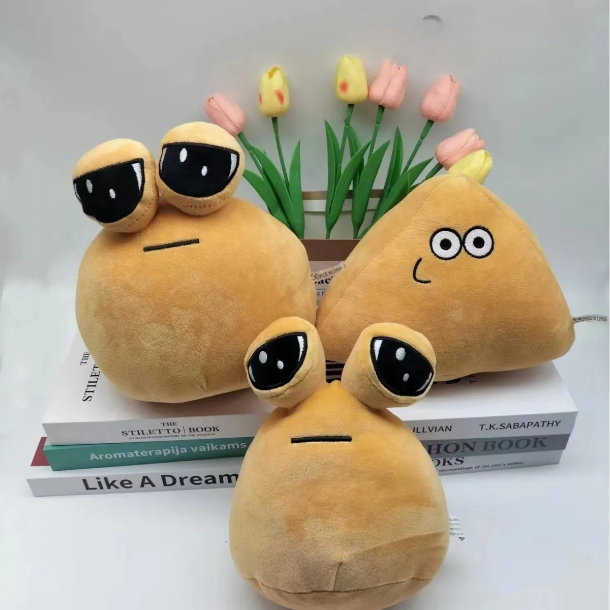 DHgate.com:Pou Plush Toy - Kawaii Alien Pet Doll, Soft Pillow Plushie ...