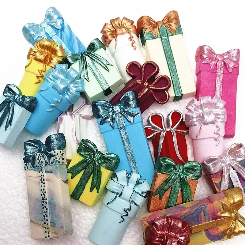 Christmas Gift Box Silicone Mold Resin Kitchen Baking Tool Pastry ...