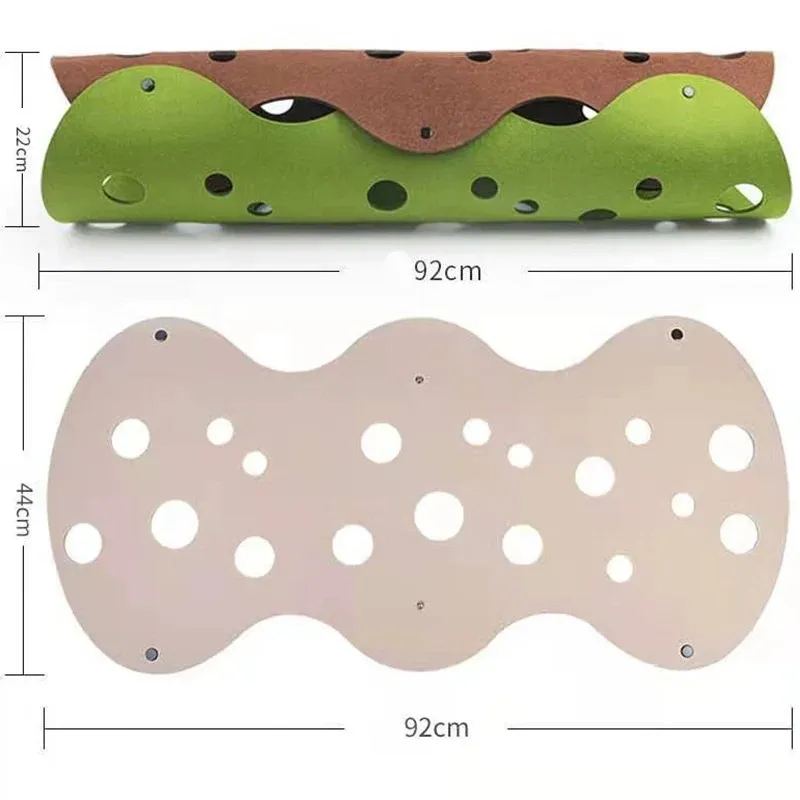 DHgate.com:Felt Cat Tunnel Mat Toy, Collapsible Cat Tube Toys Cave Nest ...