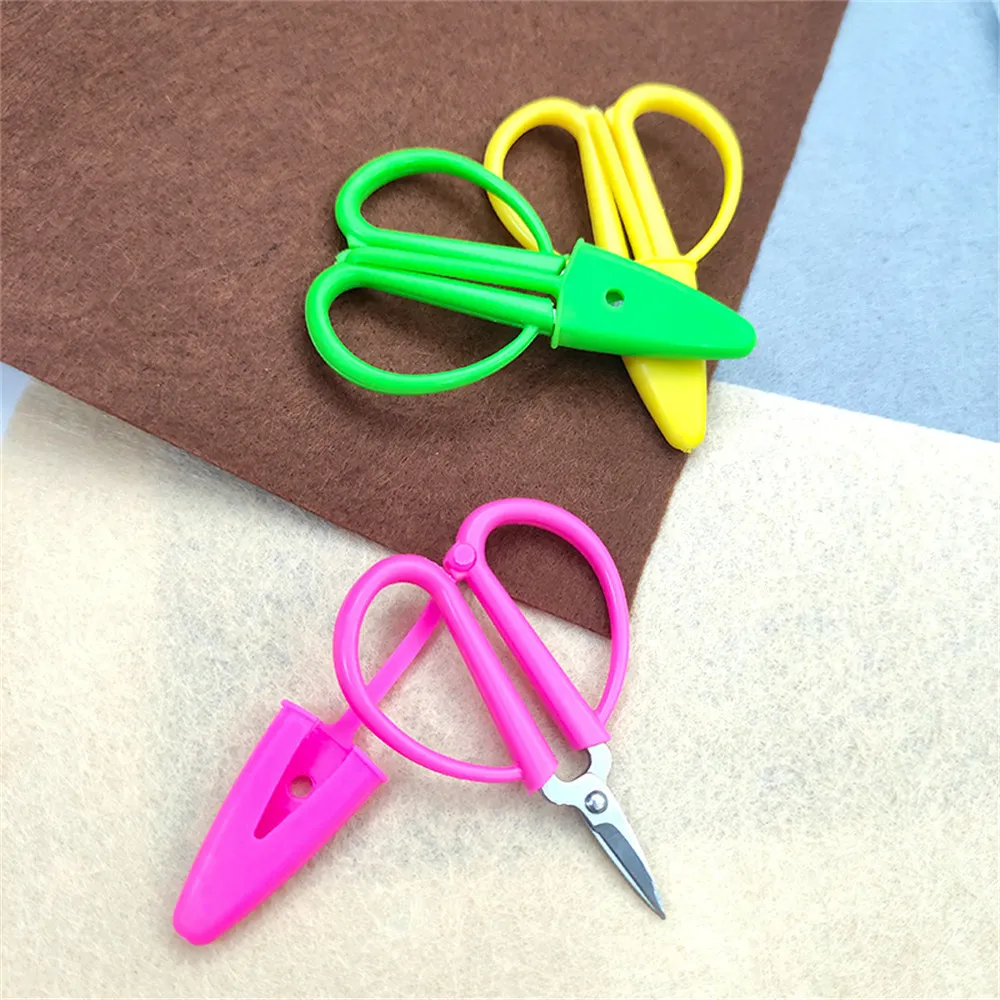 Portable Mini two scissors for Students, Art, Paper Crafts, and Embroidery - Safe and Efficient ...