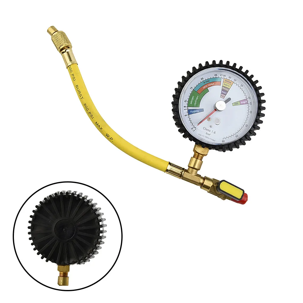 Nitrogen tire pressure gauge Regulator for Air Conditioner and ...