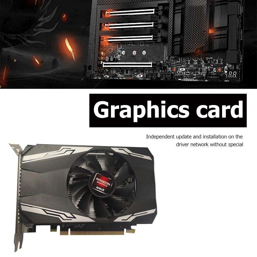 Game Video Card R7 240 4GB DDR3 128BIT Desktop Computer Graphics Card ...