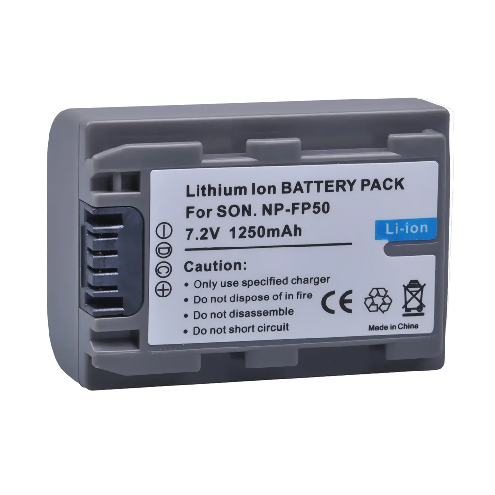 DHgate.com:Batmax 1250mAh NP-FP50 NPFP50 Battery+LCD USB Charger for Sony NP-FH30 NP-FH40 NP ...