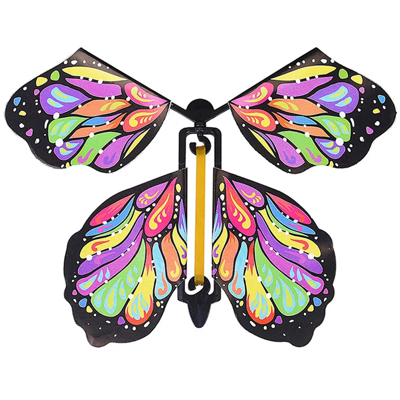 Flying Fairy Doll Toy Magic Wind Up Butterfly: Surprise Butterfly Box ...