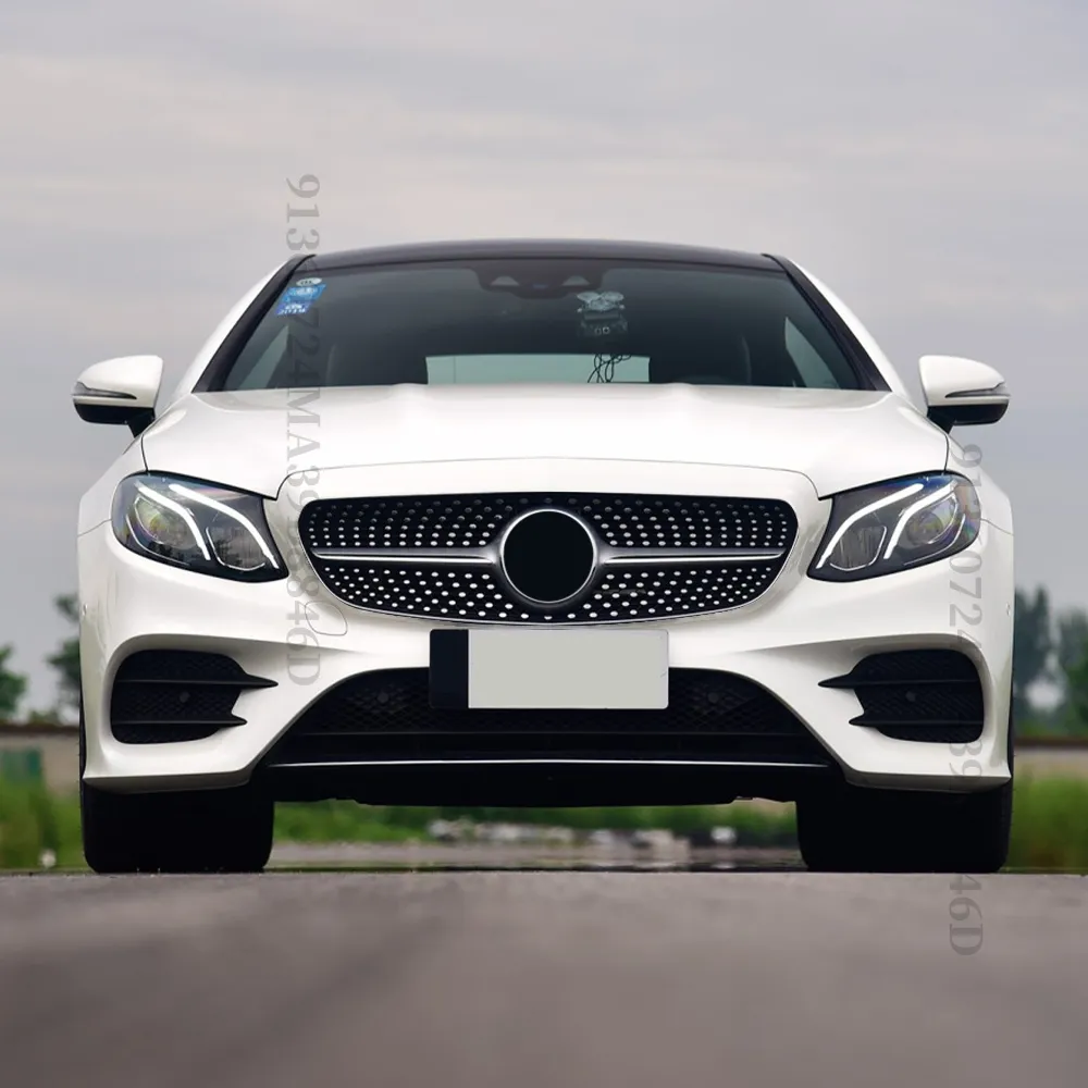 DHgate.com:Gloss Black Diamond E63 Style Front Bumper Hood Grille Grill for Mercedes Benz W213 ...