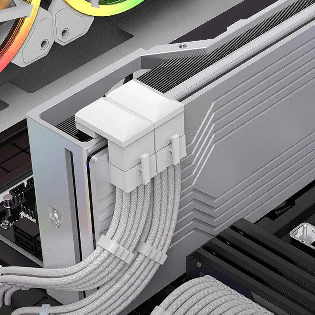 8 Pin U Shaped Graphics Card Connectors: 180 Degree Angled, Fireproof ...