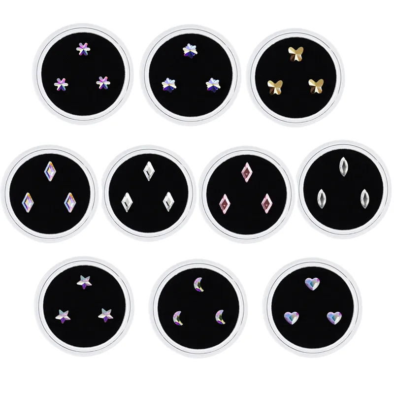 Dental Tooth Gem Crystal Jewelry Set - Acrylic Tooth Beauty Diamond ...