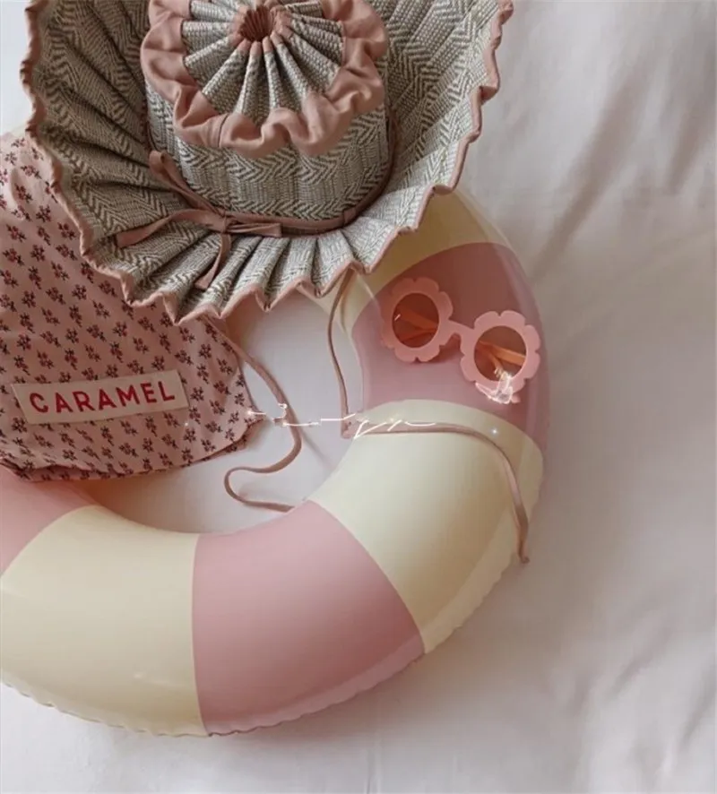 Cherry & Olive Inflatable Baby Swimming Ring: Safe Summer Pool Float ...