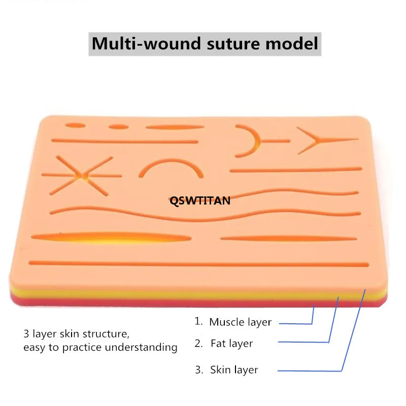 Wholesale Silicone Suture Detox Foot Pads For Traumatic Training ...