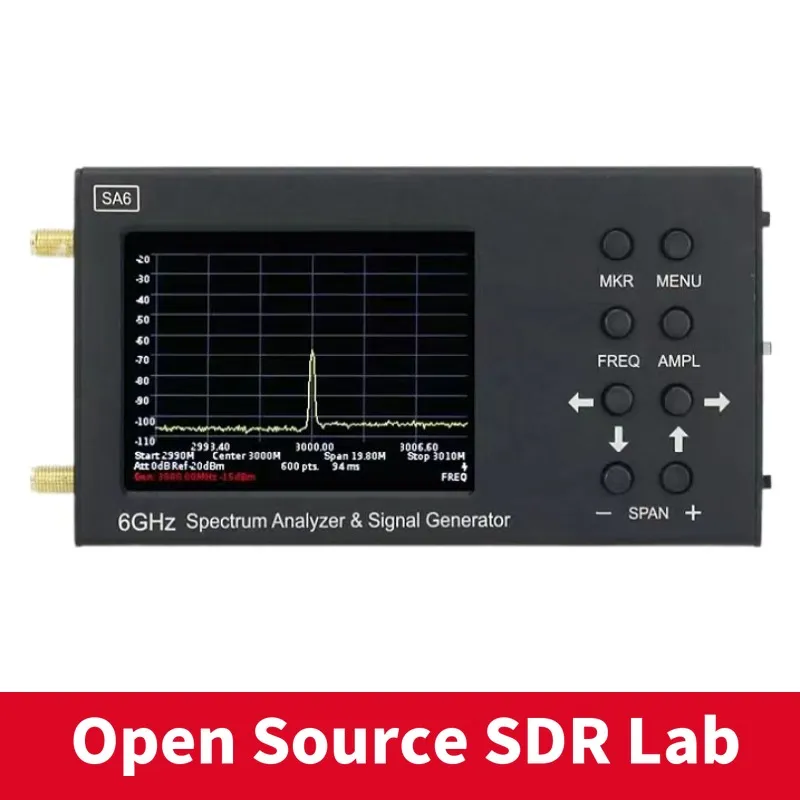 SA6 Portable 6GHz multichannel analyzer - 2G/3G, 4G LTE, CDMA, DCS, GSM ...