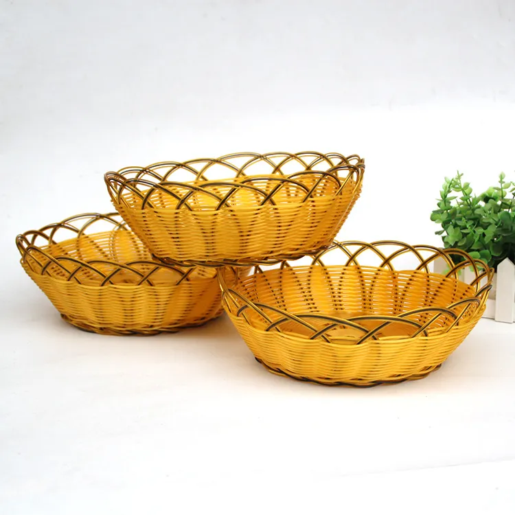 Factory Direct Colorful Fruit Basket - Woven Vegetable Basket ...