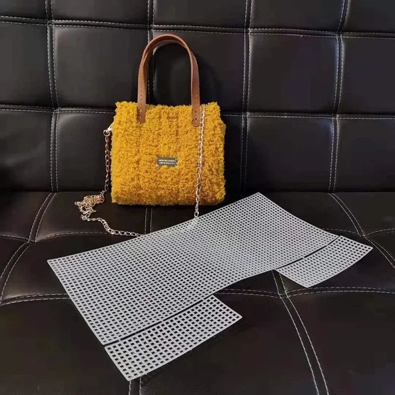 Auxiliary Knitting Plastic Mesh Sheet Easy DIY Bag... From Coisinistore ...