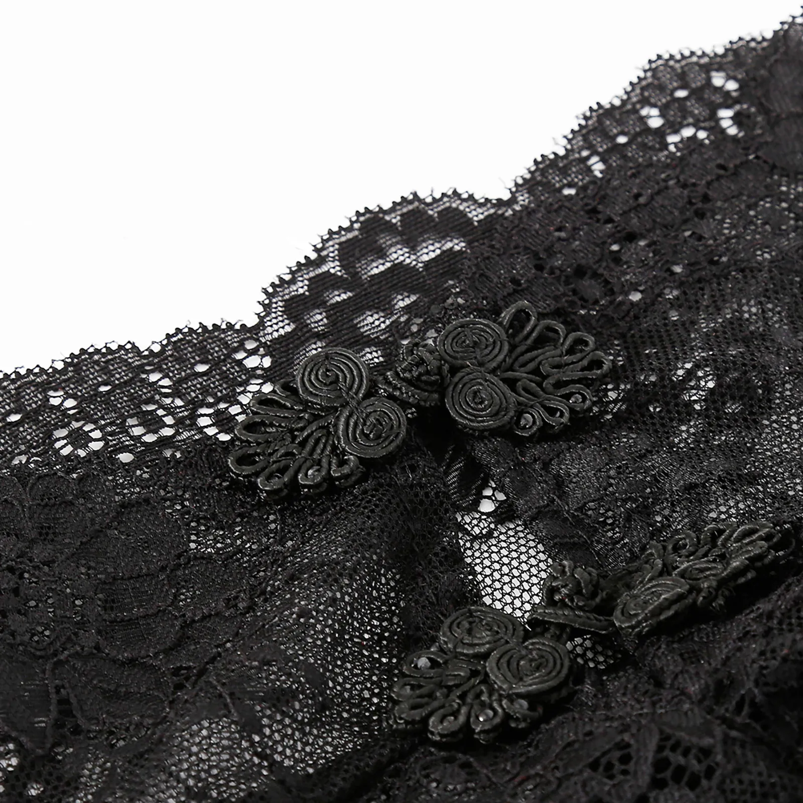 Black Lace Masquerade Mask - Unisex Full Face Lace Mask for Parties ...
