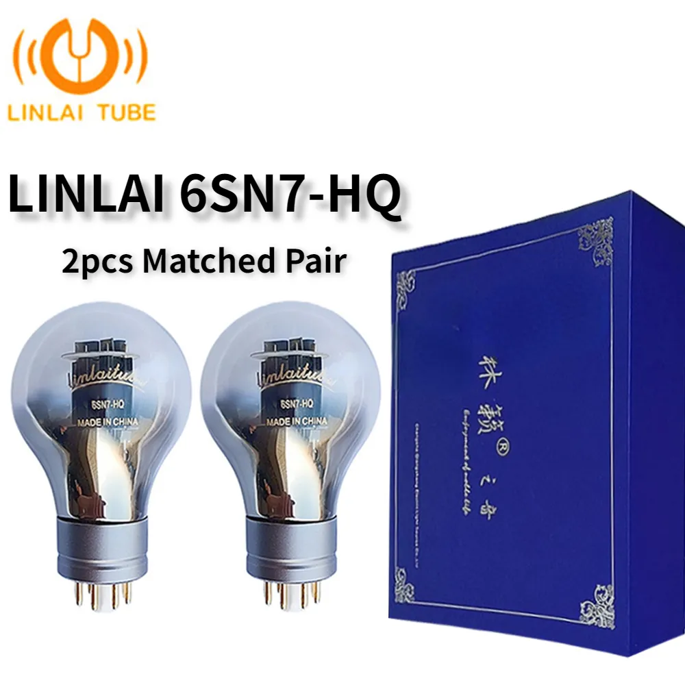 Upgraded LINLAI 6SN7-HQ Vacuum Tube HIFI Audio Valve Replace 6SN7 CV181 6N8P 6H8C Tube Amplifier ...