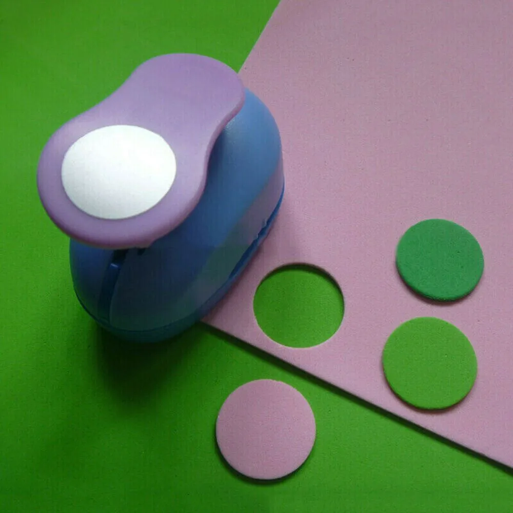 Scrapbook Hole Punch Set: 9mm, 16mm, 25mm Round Hole Punches for Card ...