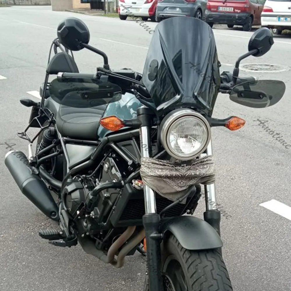 Motorcycle automotive sun visors & Deflector Set for Bullet, Meteor ...
