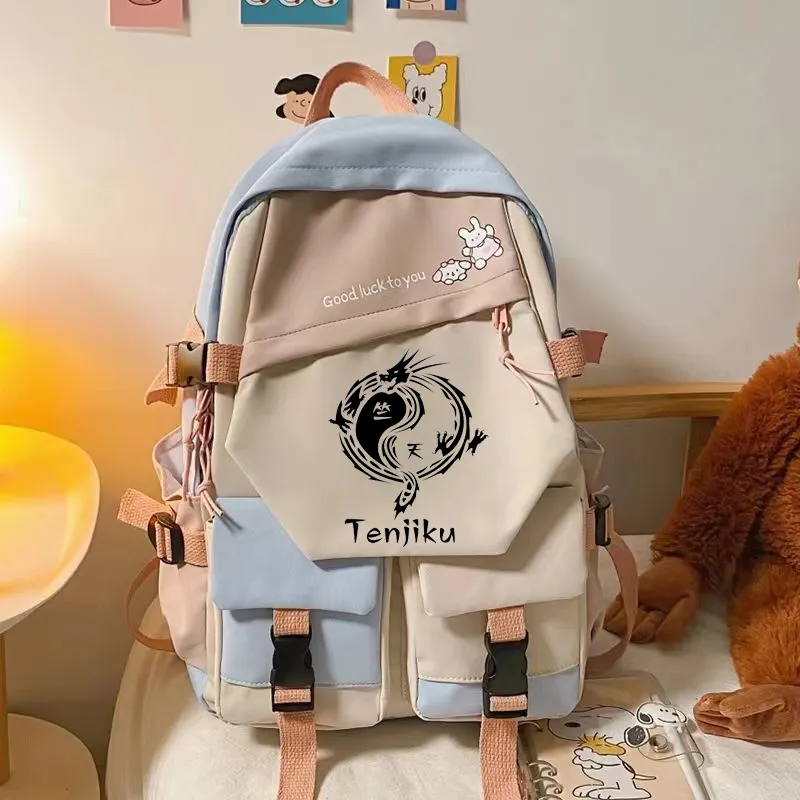 Tokyo Revengers Tenjiku Manji Girls Backpacks For Schoolpack With Large ...