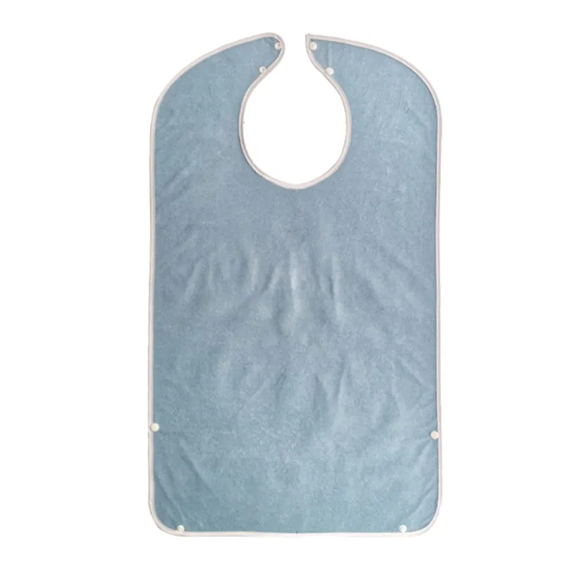 78x45cm Waterproof Adult Mealtime Bib - Dining Protector Apron with ...