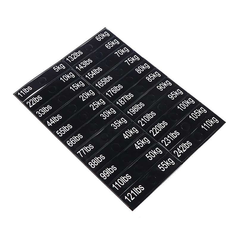 DHgate.com:Gym Decals Weight Sticker Labels for Fitness Equipment ...