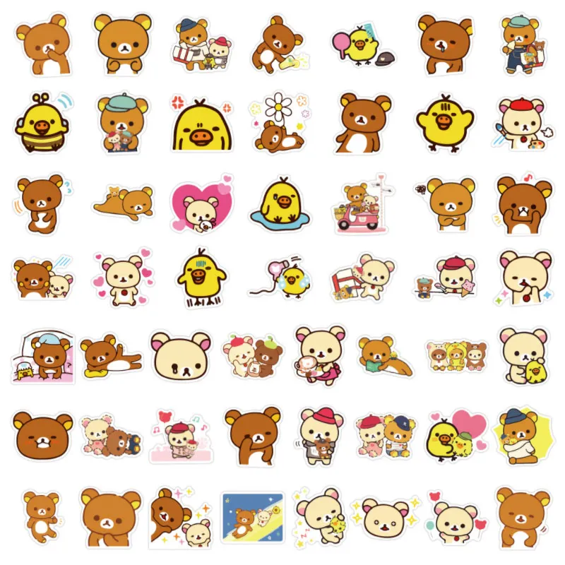DHgate.com:10/30/50/100pcs New Rilakkuma For Snowboard Laptop Luggage ...