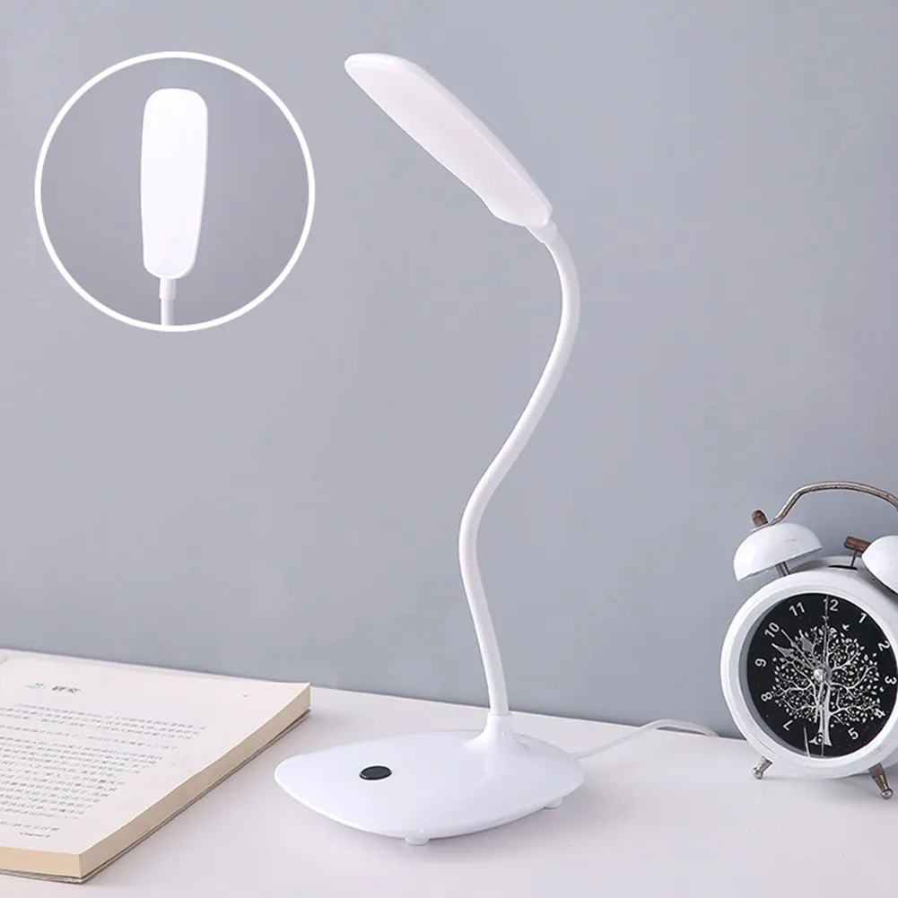 LED Desk Lamp Foldable Touch Table Lamp Multifunctional USB Powered ...