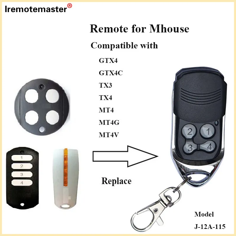 DHgate.com:Garage Door Opener Remote Control 433.92MHz Rolling Code for ...