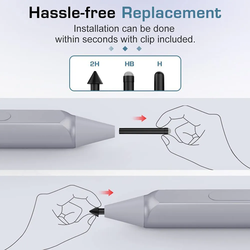 Surface Pro 3 Pen Battery Replacement: Stylus Tip Kit for Surface Pro 6 ...