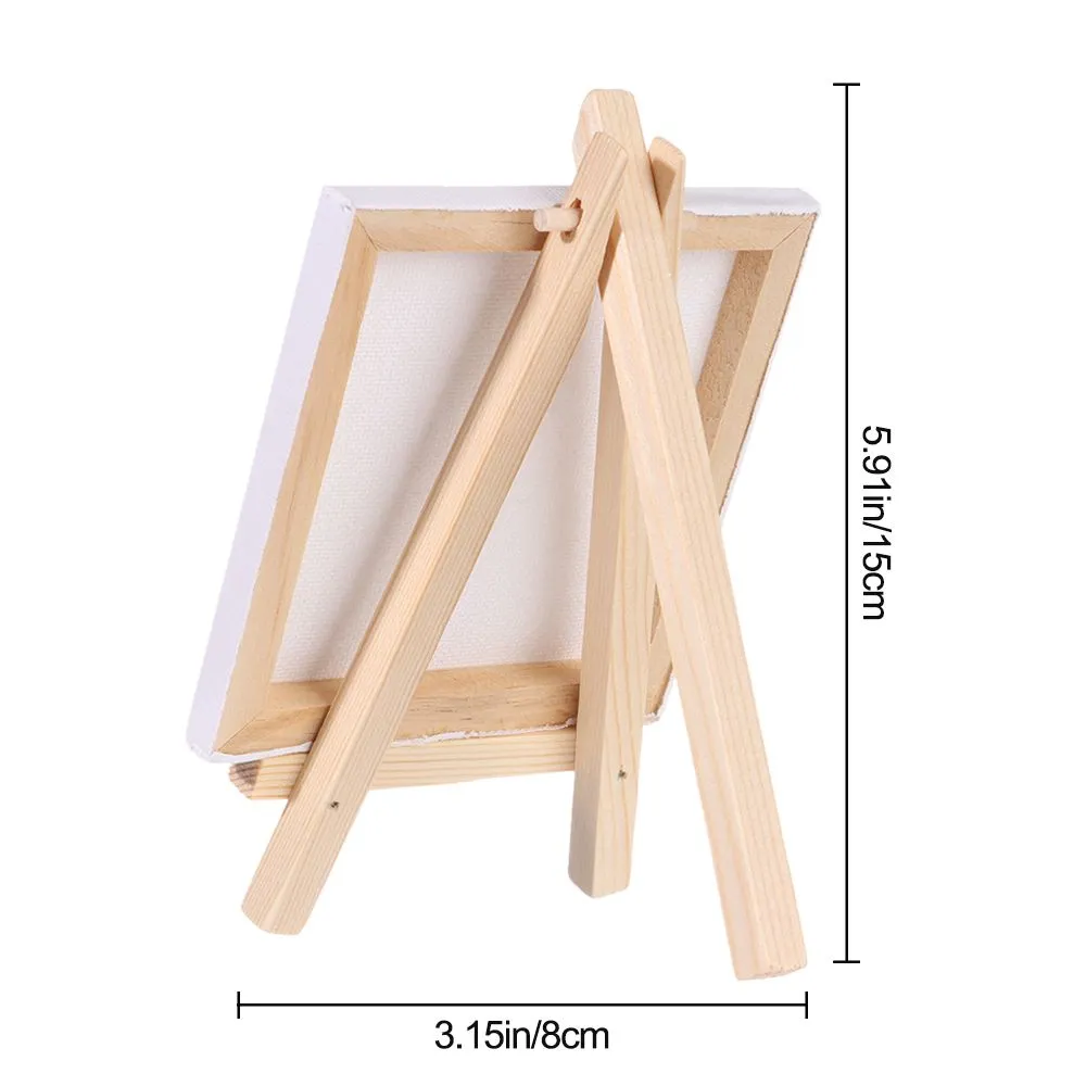 DHgate.com:Vibrant Mini Easels: Colorful Art Back Stapled Canvas for ...