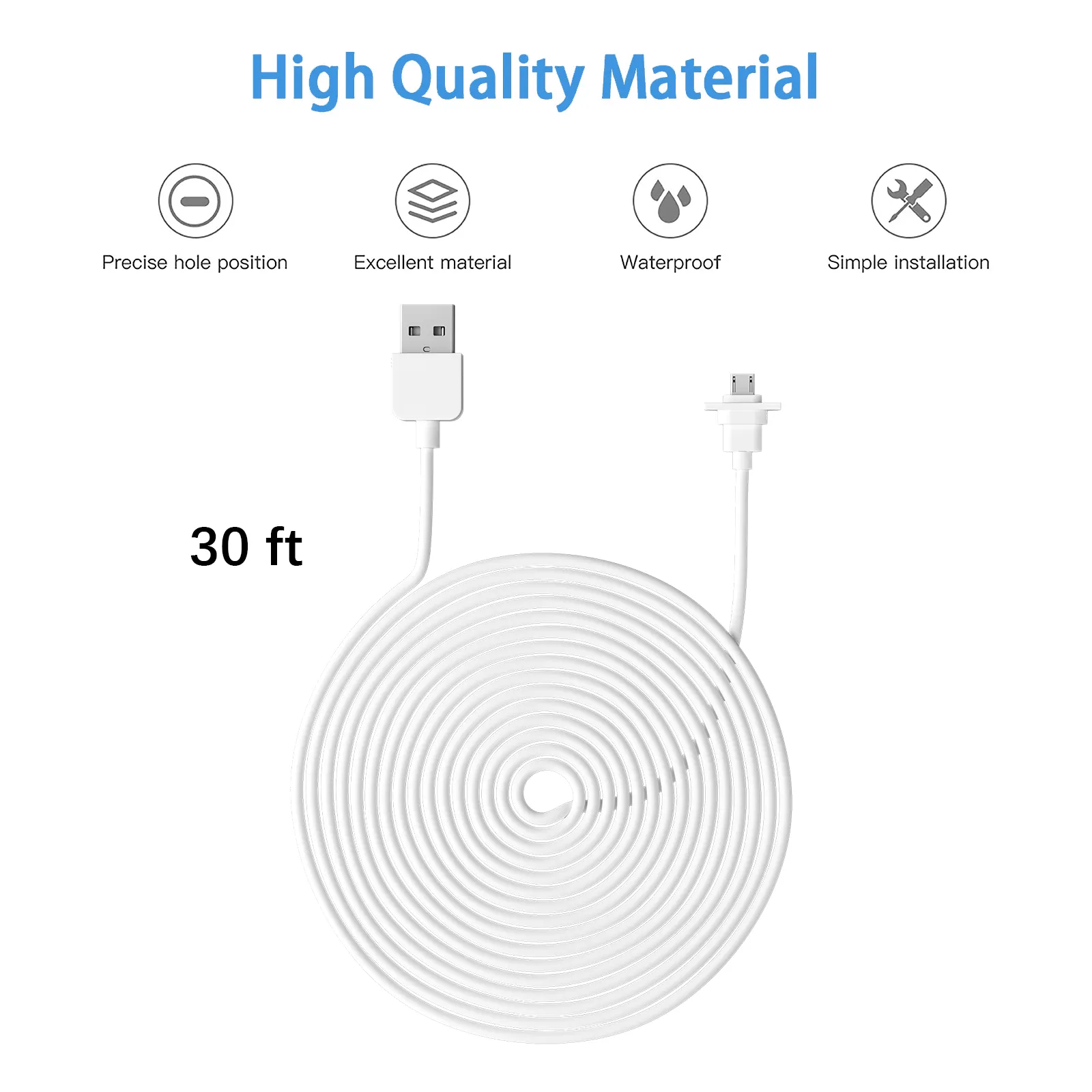 DHgate.com:Eufy 2C/2C Pro Camera Cable 30ft/9m Waterproof Charging ...